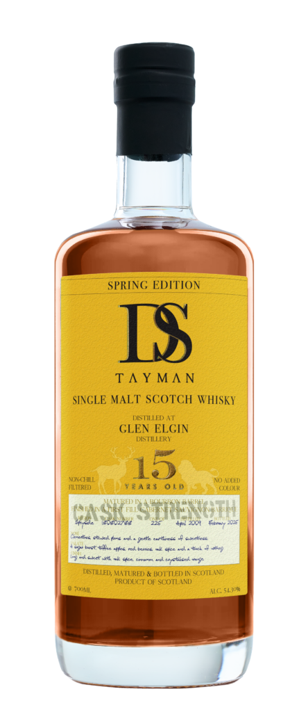 Glen Elgin - Spring Edition - 15 Year Old Single Malt Whisky - Cask ...